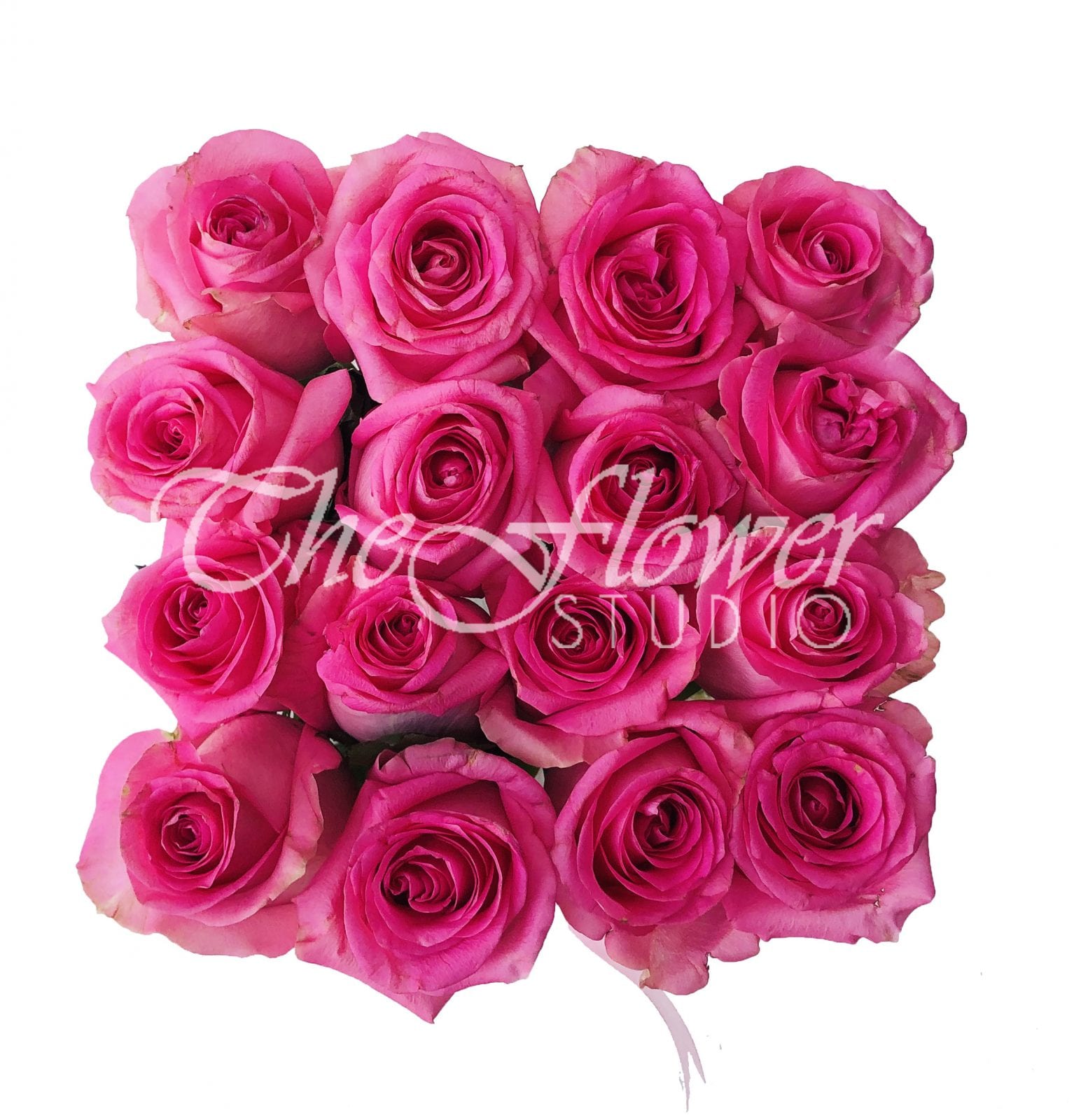 Amity | Acrylic Box of Premium Roses | The Flower Studio