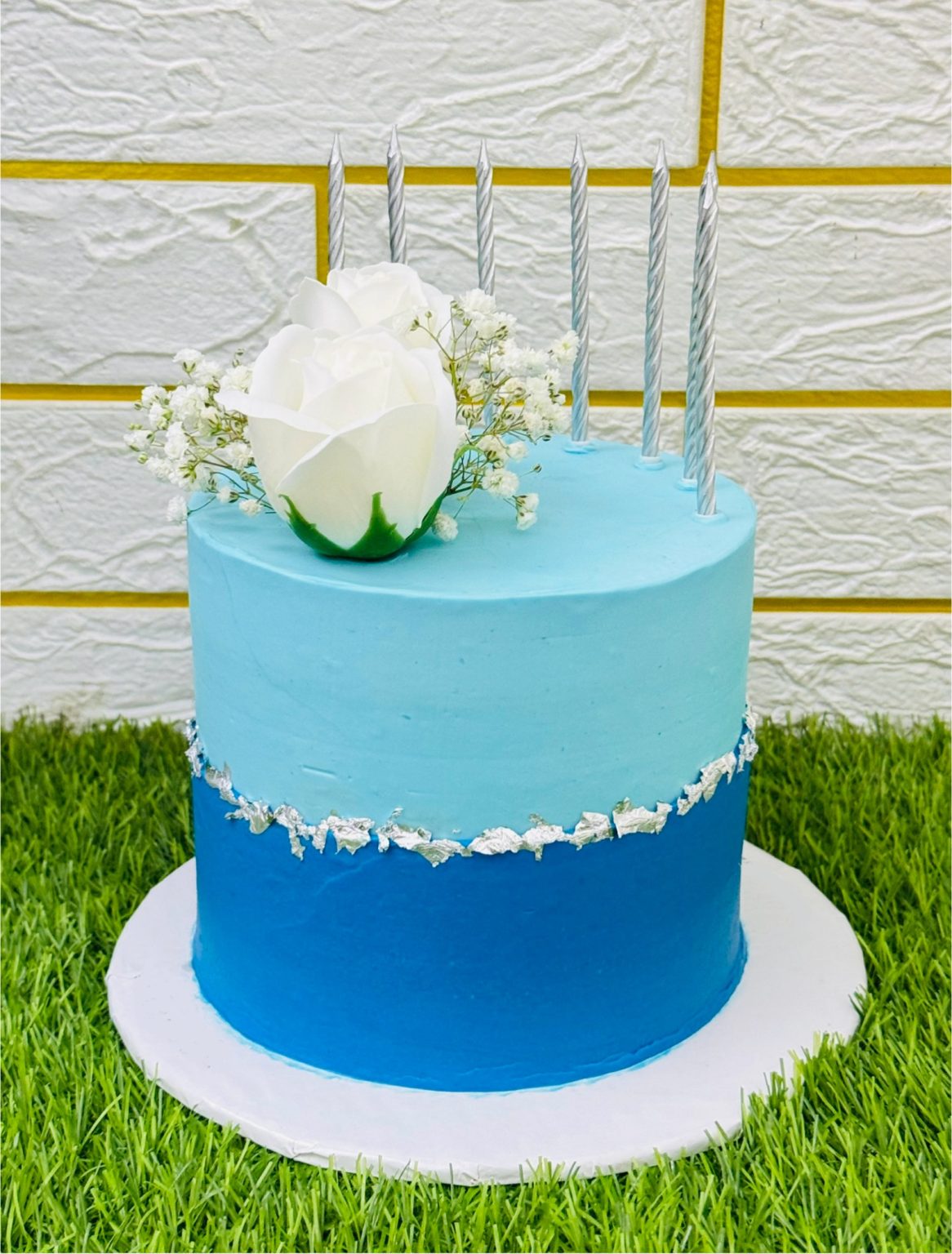 Ocean Mist Cake - Send Fresh Flowers & Gifts Online - The Flower Studio