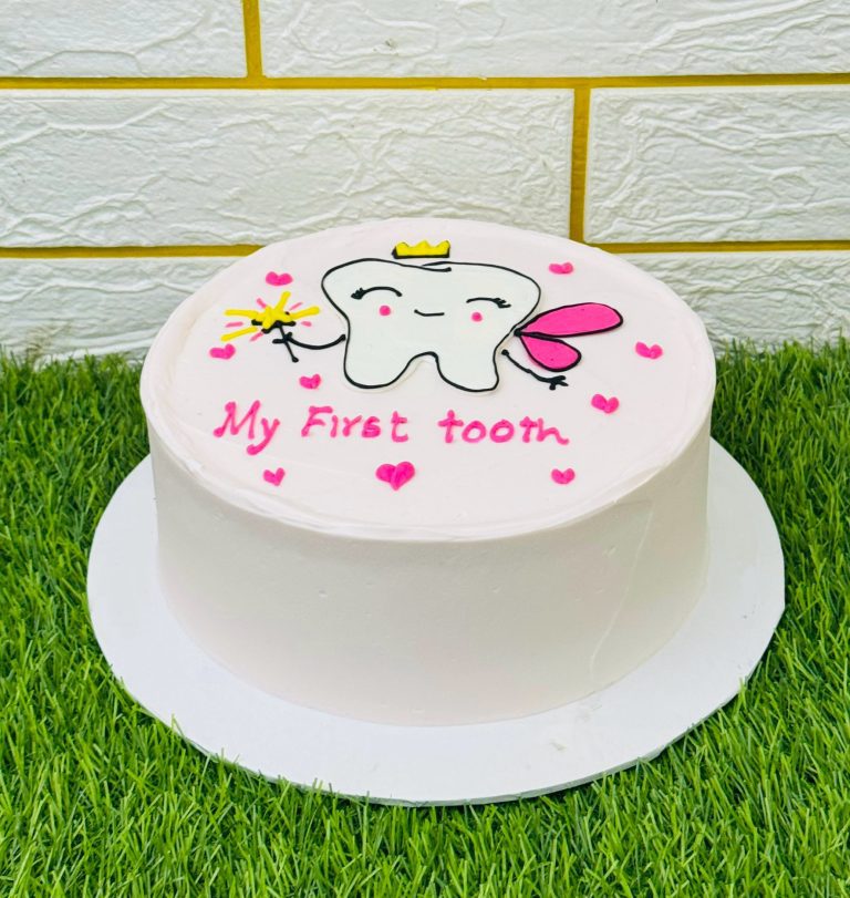 My First Tooth Cake - Send Fresh Flowers & Gifts Online - The Flower Studio
